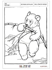 Panda Boyama Sayfaları